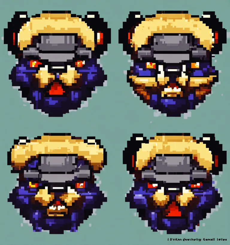 Lexica - 32 bit pixel art