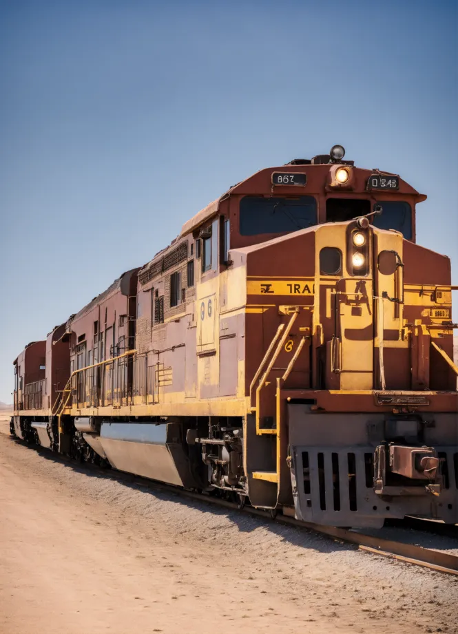 Lexica - flipped train in an accident