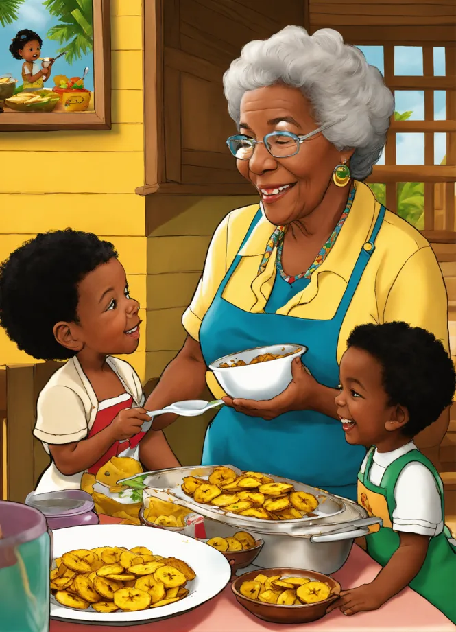 Lexica - abuela cartoon