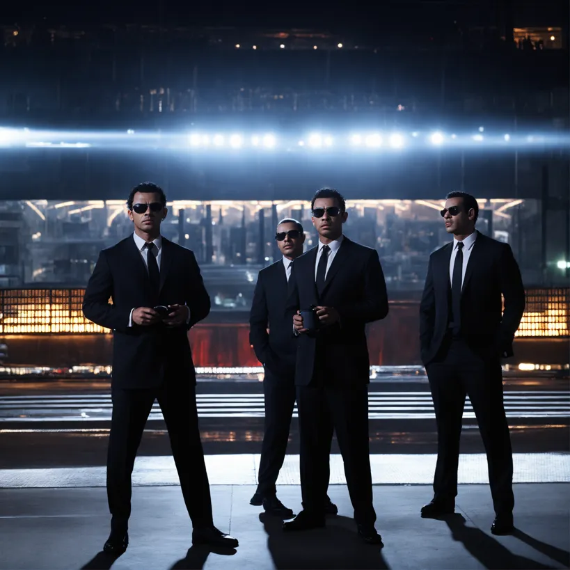 Lexica - men in black matrix