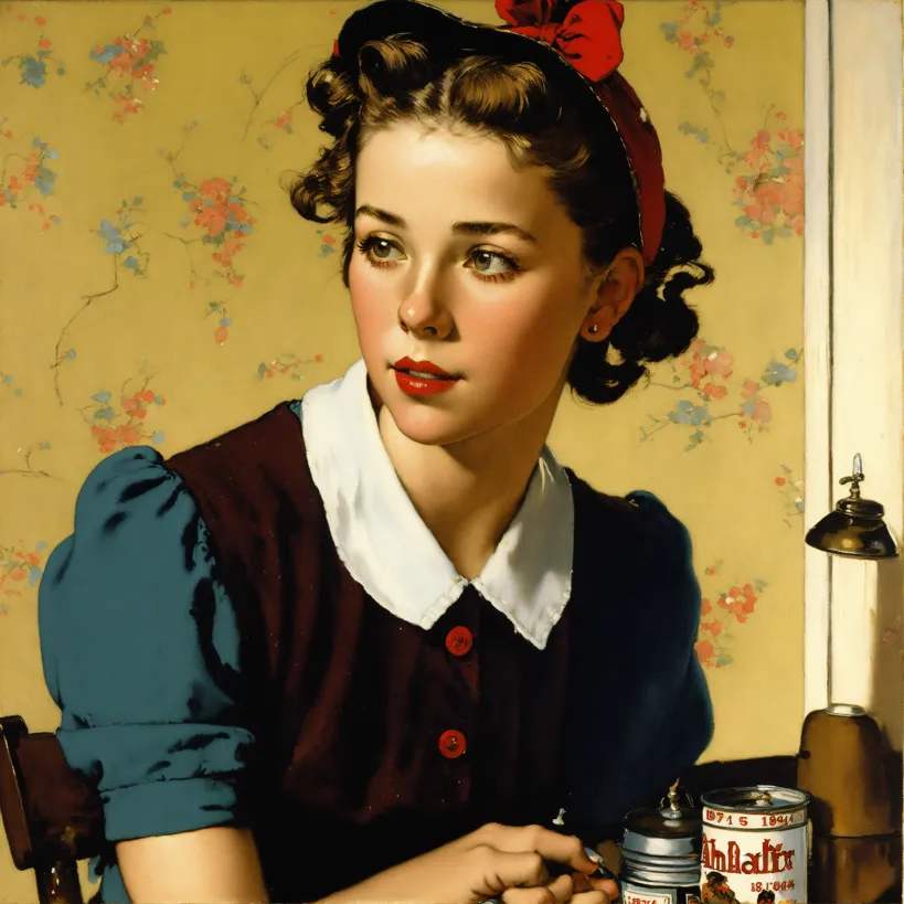 Lexica - ww 2 pinup art