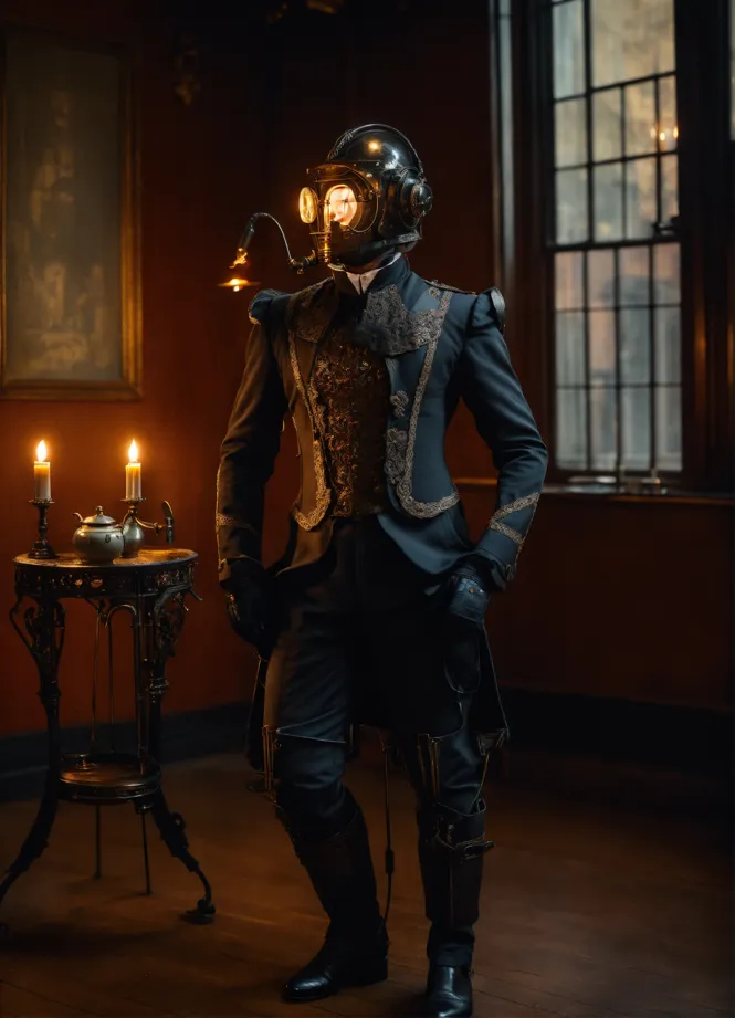 Lexica - victorian cyberpunk.