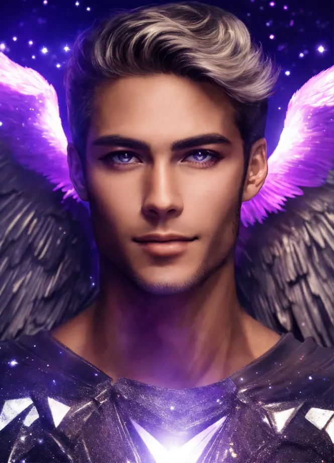 Lexica - beautiful male angel