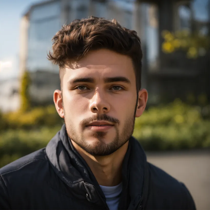 Lexica - young 30 year old man