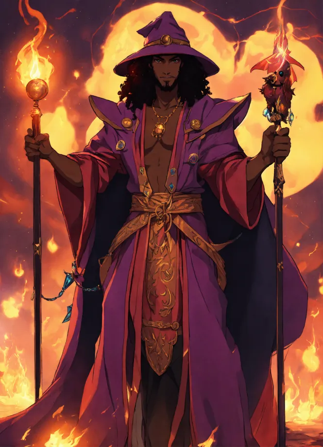 Lexica - fire wizard