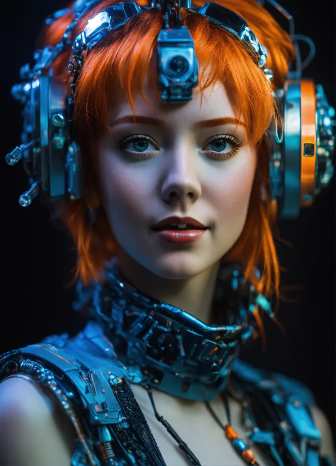 Lexica - cyberpunk redhead