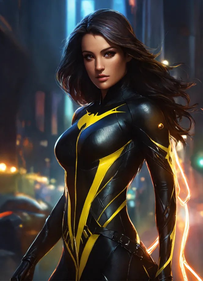 Lexica - cyberpunk batgirl