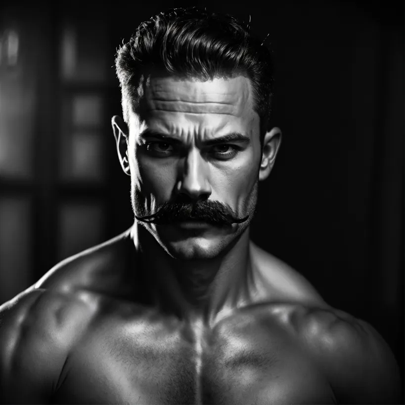 Lexica - muscular face