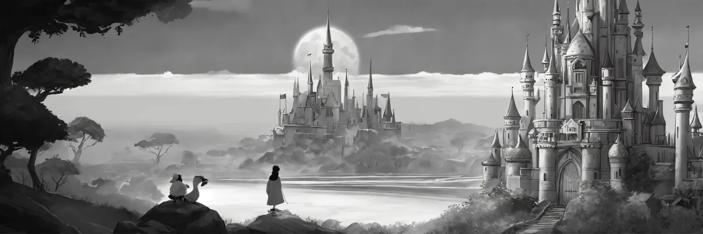 Lexica - panoramic drawing