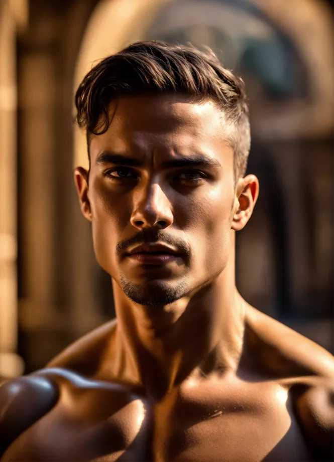 Lexica - muscular face