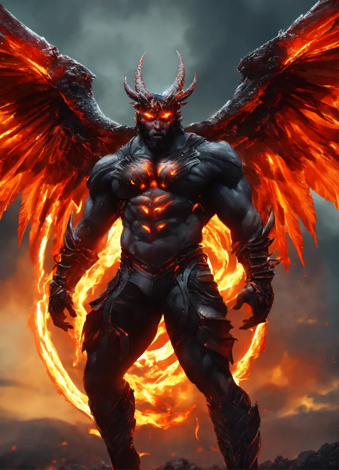 Winged Demon Warrior