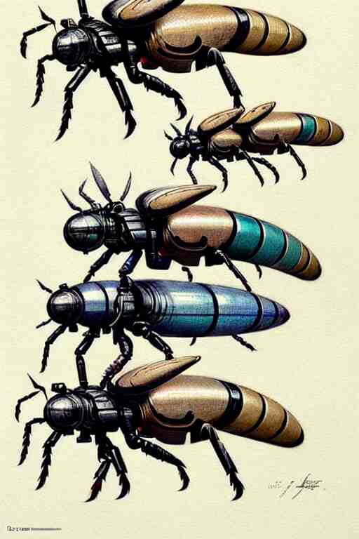 design only! ( ( ( ( ( 2 0 5 0 s retro future art insects design ...