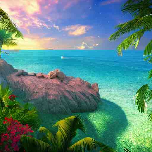 The paradise is inside you, 4k, post-processing - Arthub.ai